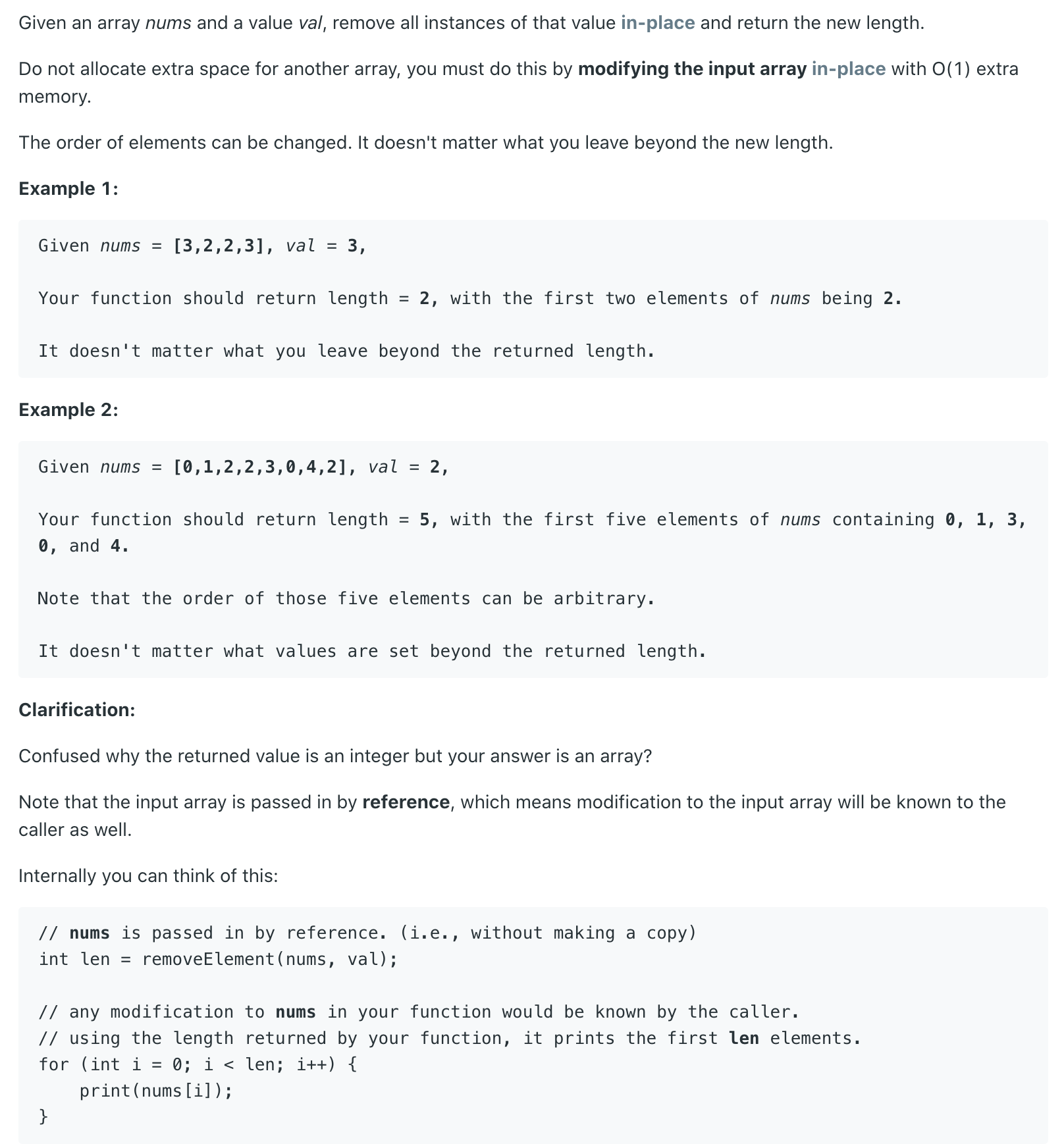Remove Element | Ivan's Blog